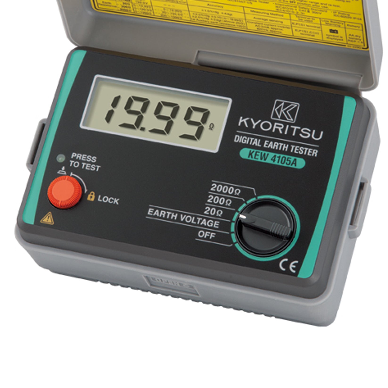 KYORITSU EARTH TESTER KEW 4105A – Adwat Misr